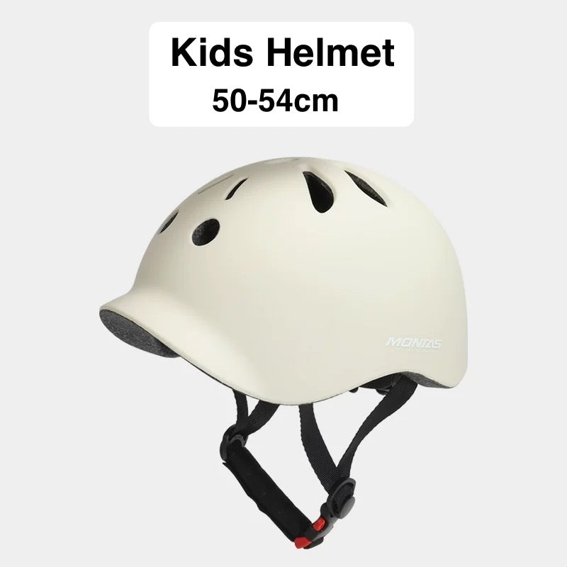 I-ZOLO Kids Helmet - Cream White – FootLoops