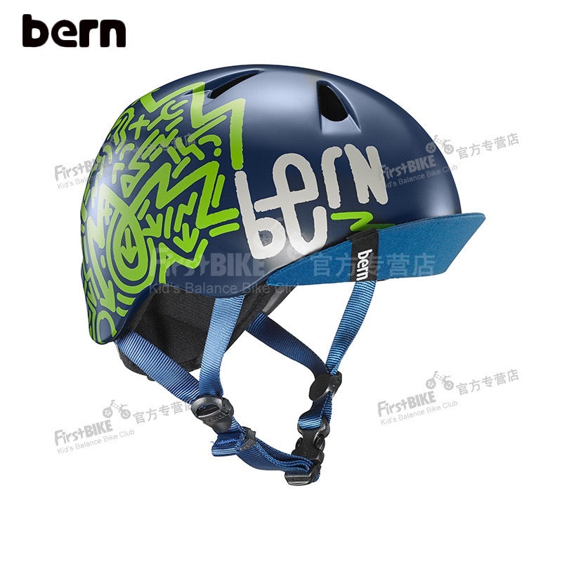 Bern Child Helmet (Navy Blue) – FootLoops