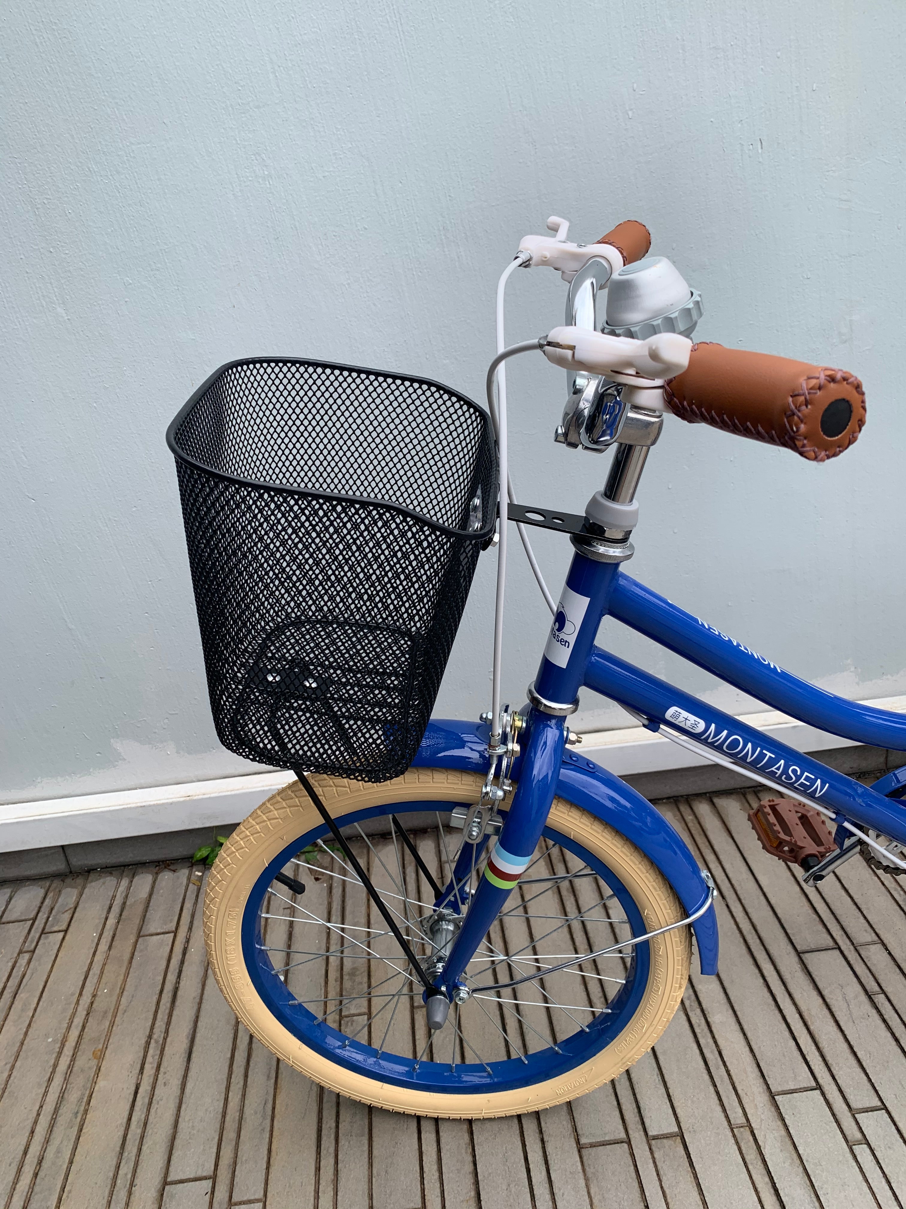 METAL BASKET FRONT WIRE MESH BLACK FOR 18-20 INCH BIKE – FootLoops