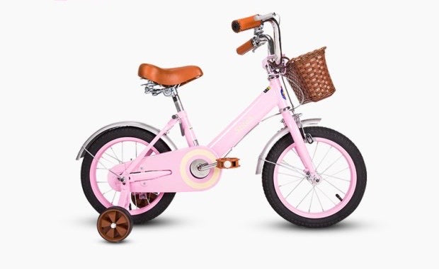 STITCH 14 INCH SWEET PINK (WITH TRAINING WHEELS) – FootLoops